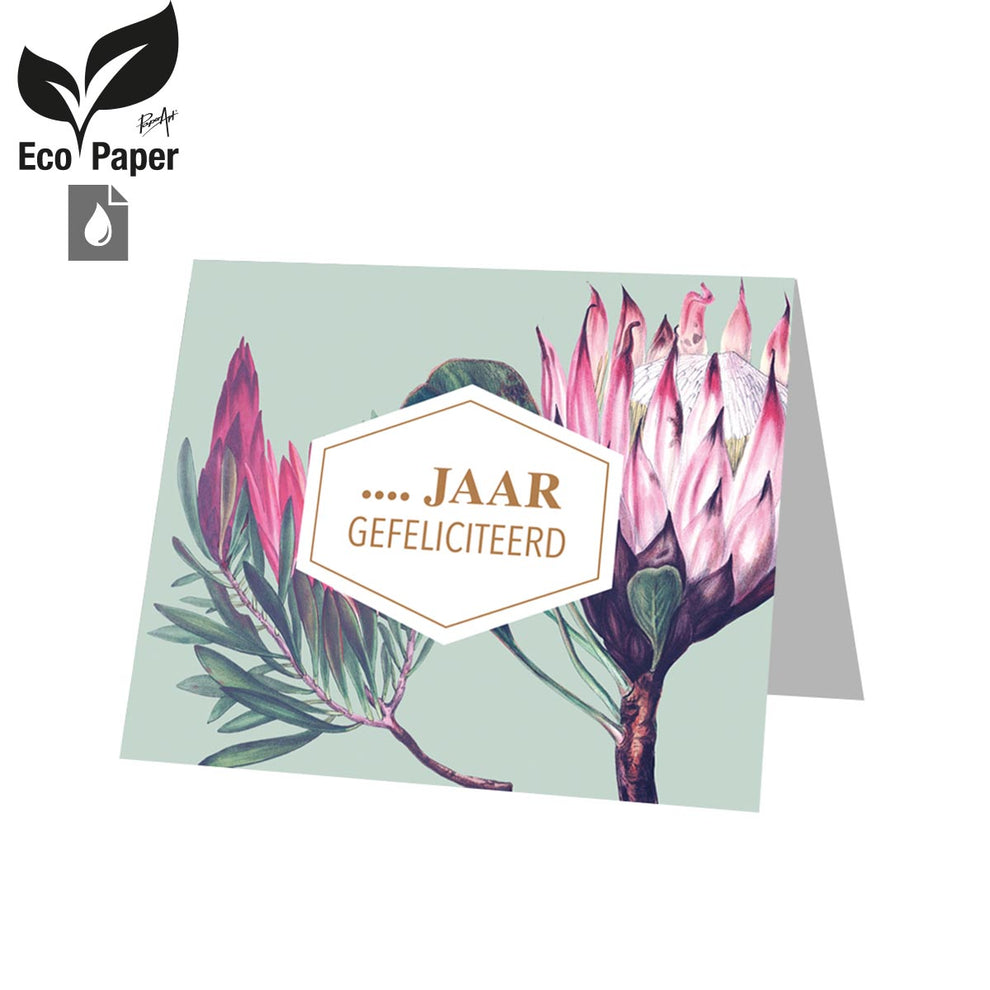 Kadokaart ....jaar Gefeliciteerd 20 stuks – De Kaartenclub